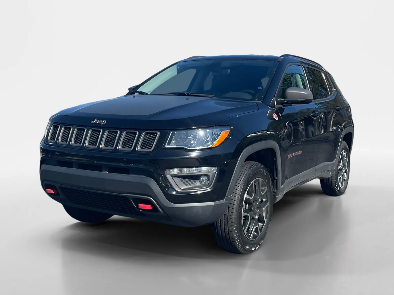 2020 Jeep Compass | Starts at $224/mo | 47,260 mi | Black