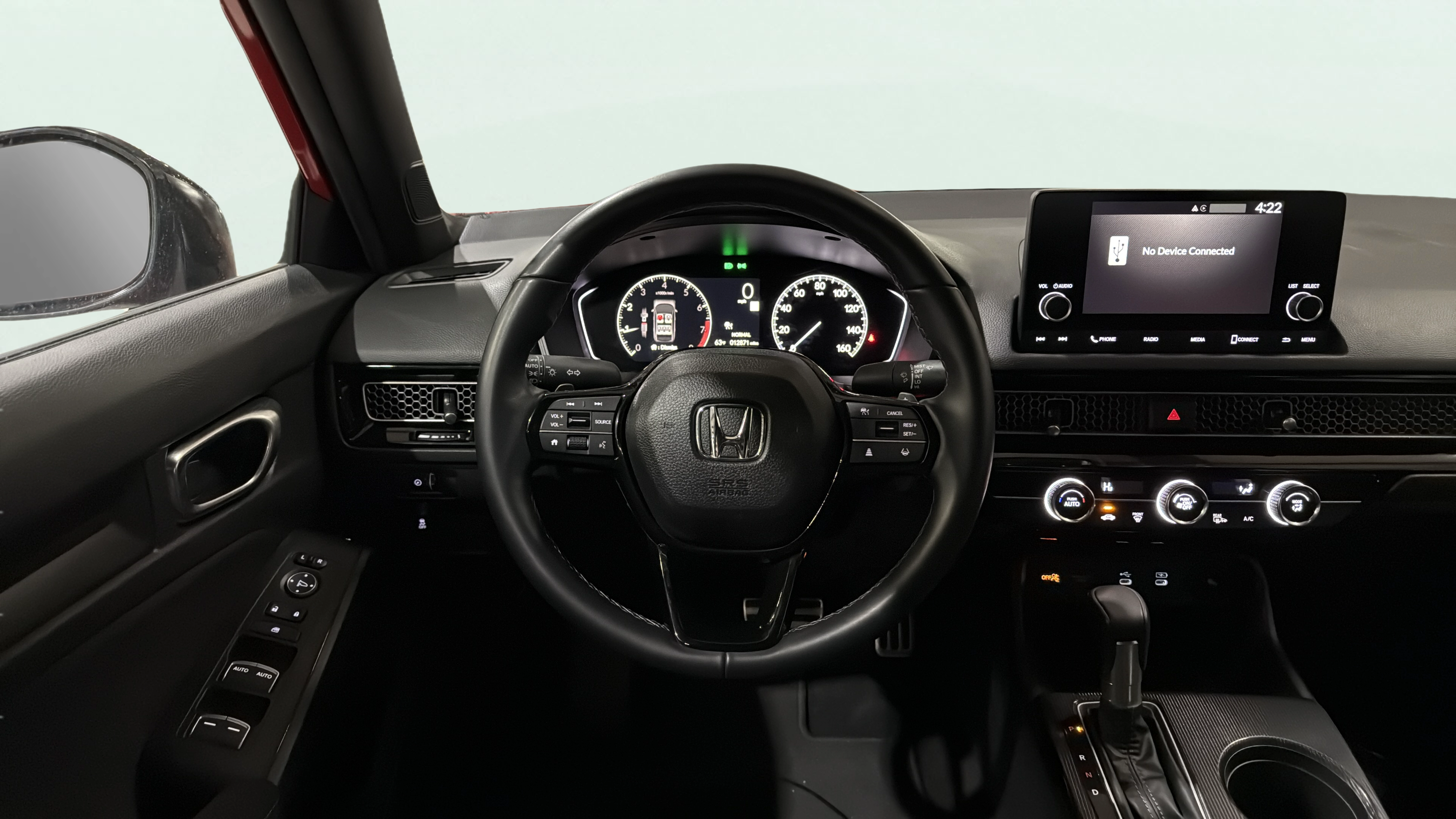 2025 Honda Civic Sedan | Starts at $469/mo | 12,876 mi | Red